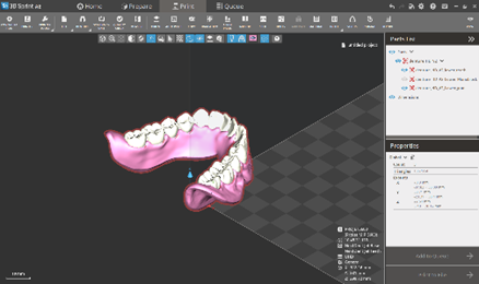 NextDent 300 Print Material Quick Reference